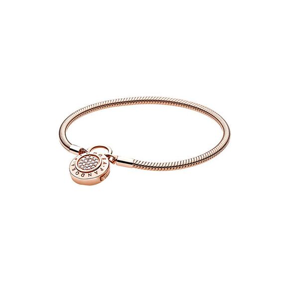 Pandora | Jewelry | Pandora Rose Charm Carrier Moments 4k Rose Gold ...